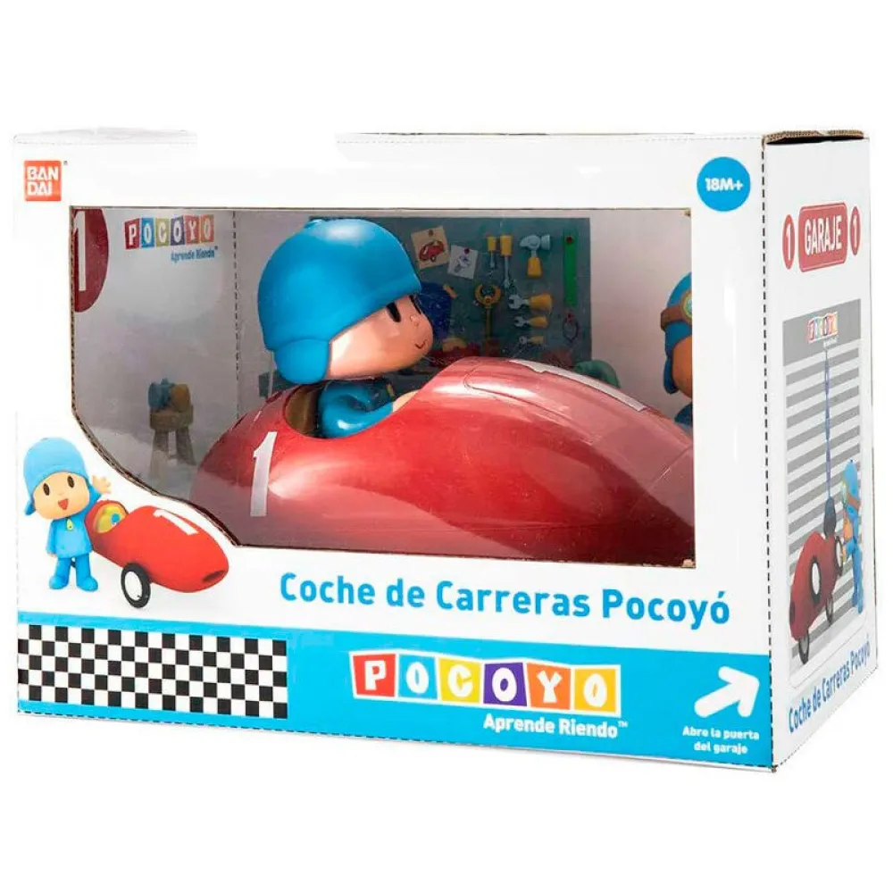 Bandai Pocoyo Racing Car Multicolor buy and offers on Kidinn